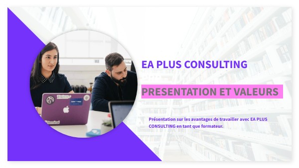 Avantages formateur EA+CONSULTING