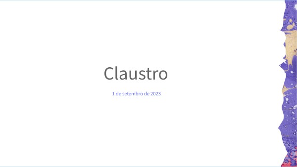 Claustro 1/09/23 | Genially