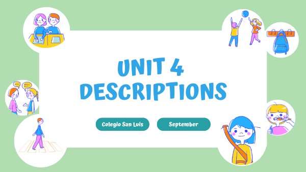 Descriptions | Genially