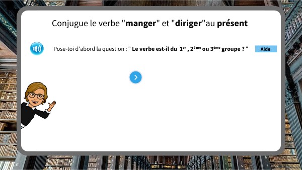 leçons 5 PRESENT MANGER DIRIGER