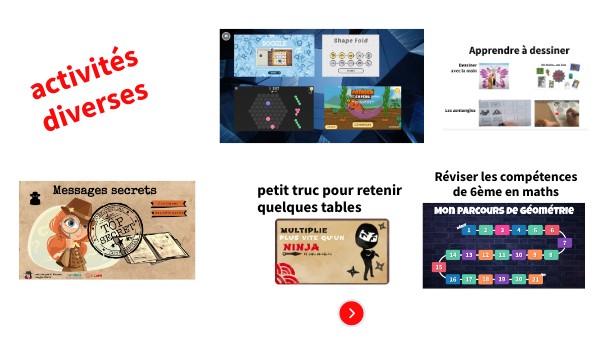 Activités de fin d'année