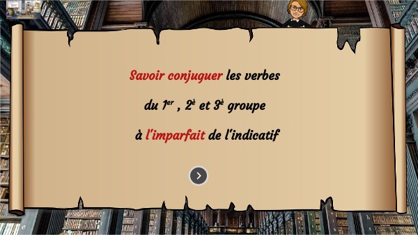 Conjuguer IMPARFAIT | Genially