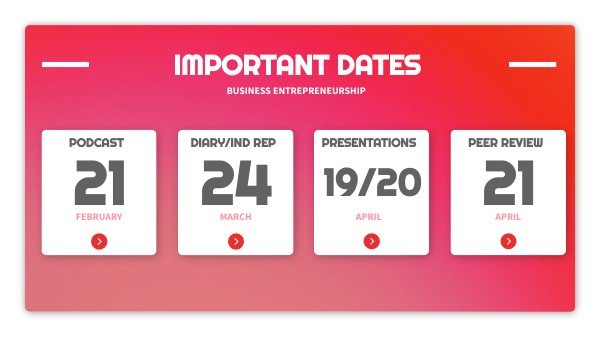 SEM 2 IMPORTANT DATES