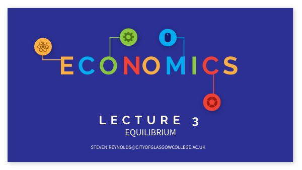 LECTURE 3 - EQUILIBRIUM | Genially