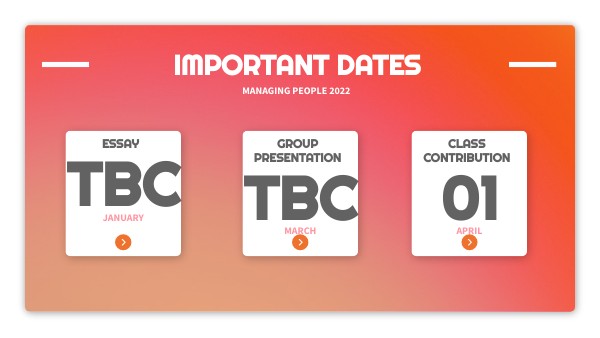 SEMESTER 2 IMPORTANT DATES