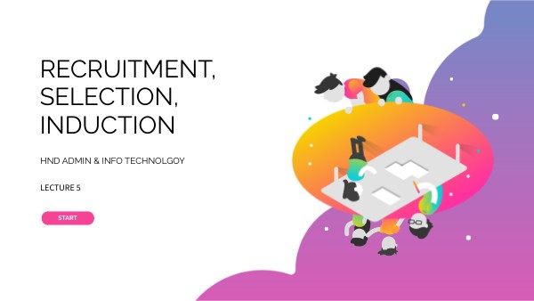 LECTURE 5 - SELECTION