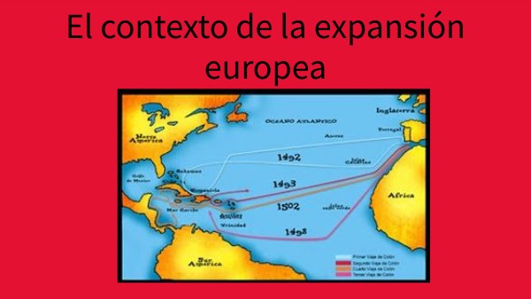 UNIDAD 2 CLASE 2 EL CONTEXTO DE LA EXPANSIÓN EUROPEA