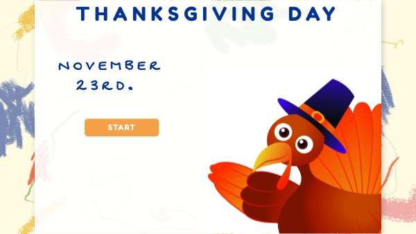 THANKSGIVING DAY 2023-24