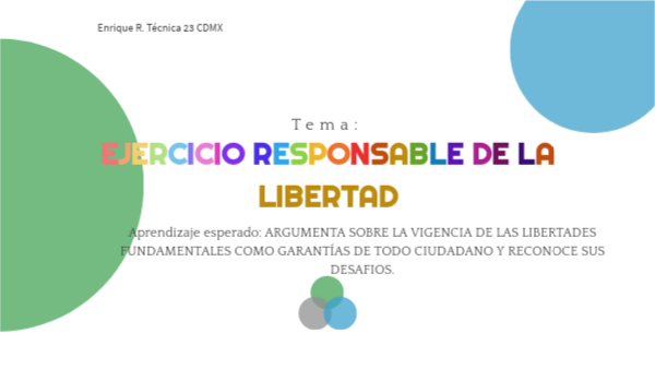 A6 EJERCICIO RESPONSABLE | Genially
