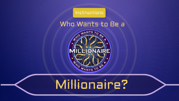 Modulo 3 -Who Wants to Be a Millionaire? Course Methodology | Genially