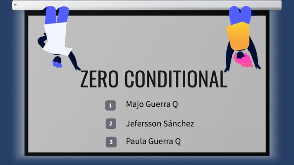 Zero conditional
