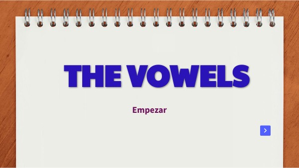The vowels