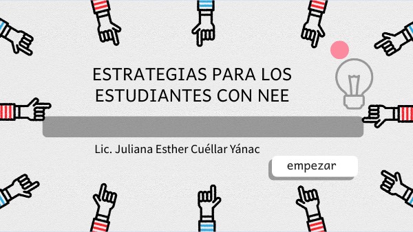 estrategias para estudiantes con NEE | Genially