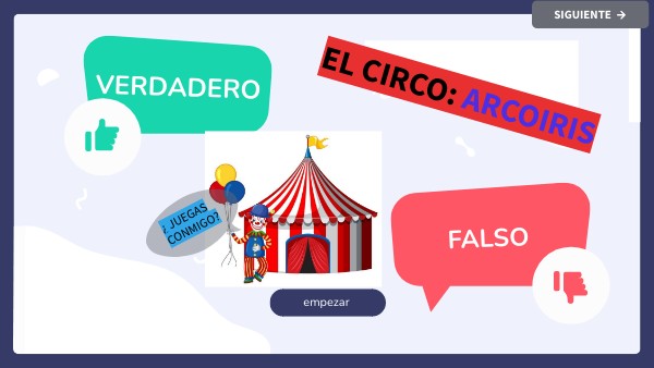 EL CIRCO ARCOIRIS-SEÑO: EUGENIA | Genially