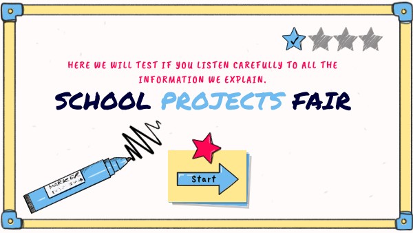 SCHOOL PROJECTS FAIR | Genially