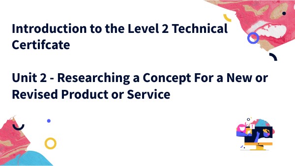 BTEC Level 2 Technical Certficate