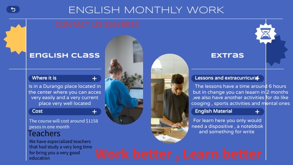 ENglish class | Genially