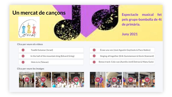 Un Mercat de Cançons