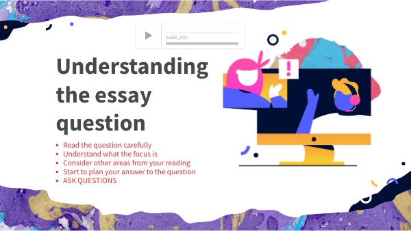 CRAAWS week 1 LV Understand the essay question | Genially