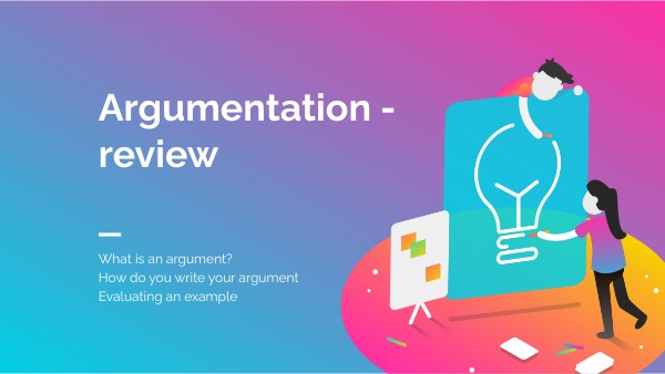 Argumentation - a review