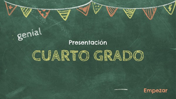 Presentación 1° grado | Genially