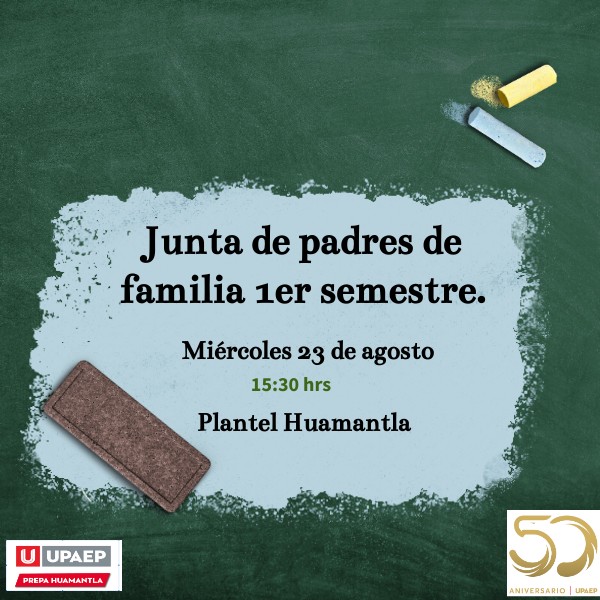 Junta de padres de familia.