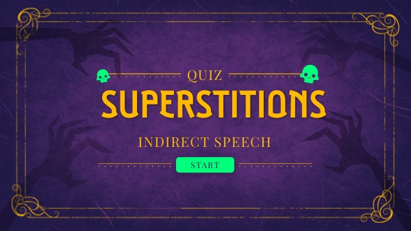 QUIZ SUPERSTITIONS