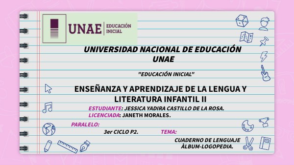 CUADERNO DE LENGUAJE ÀLBUM-LOGOPEDIA.