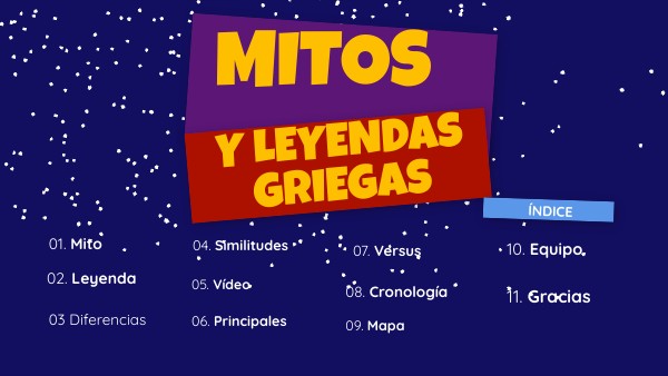 Mitos y leyendas griegas | Genially