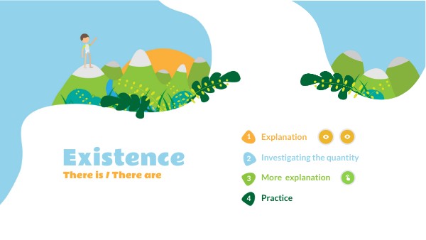 Existence: there is & there are | Genially