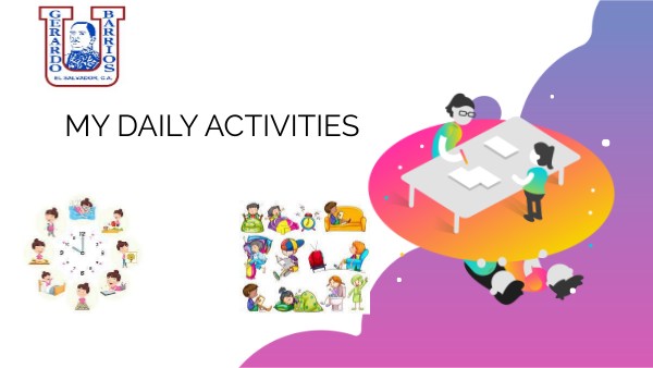My daily activities | Genially