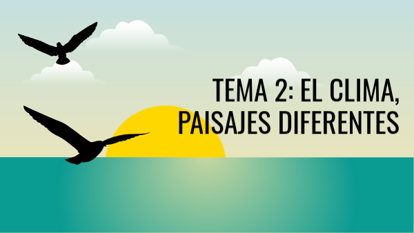 TEMA 2-EL CLIMA | Genially