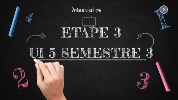 UI 5 S3 ETAPE 3 | Genially