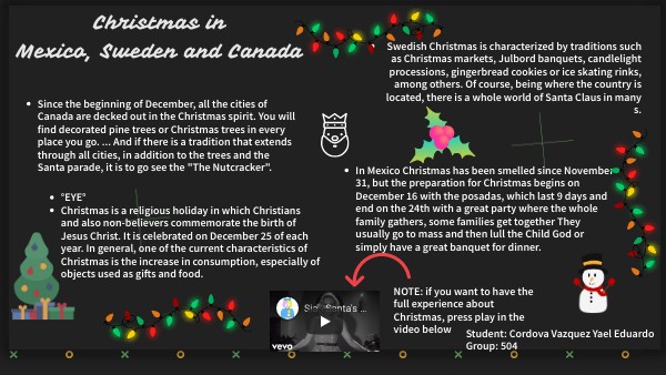 second partial project | Genially