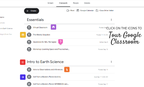 Tour of Google Classroom - 6th