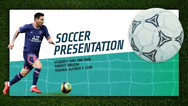 SOCCER PRESENTATION