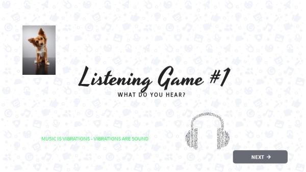 LISTENING GAME #1 | Genially
