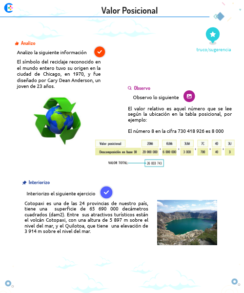 VALOR POSICIONAL | Genially