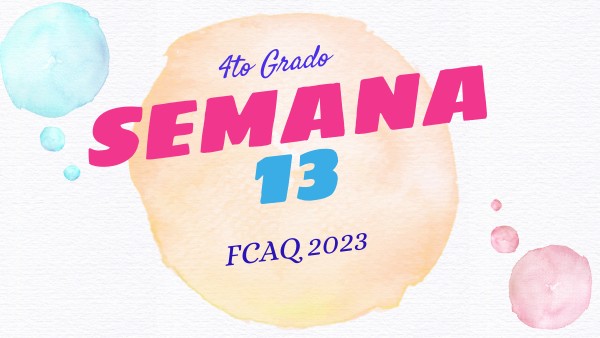 SEMANA 13 | Genially