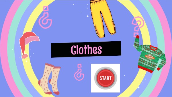 Clothes game | Genially