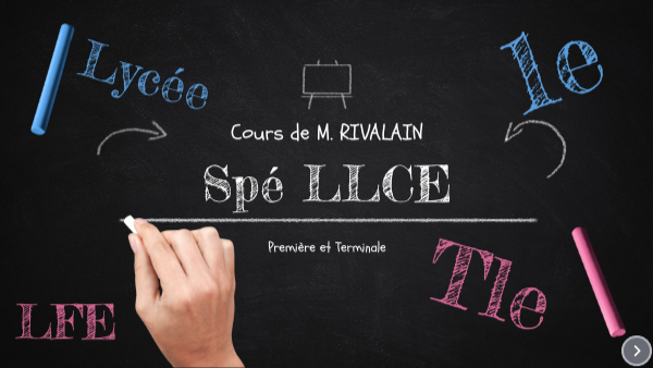 LLCE-RIVALAIN | Genially