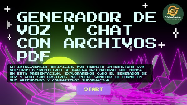 Generador de Voz y Chat con Archivos PDF | Genially