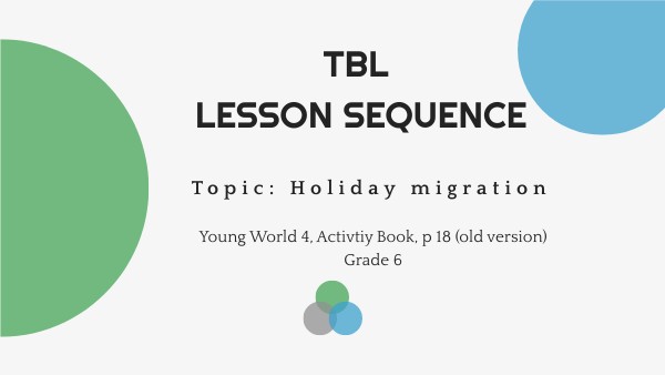 TBL Sequence_Grade 6_YW4 | Genially