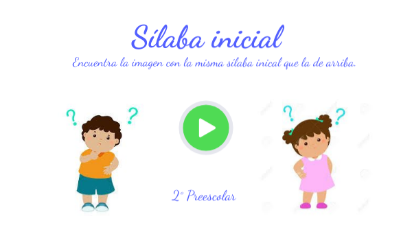 Sílaba inicial