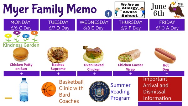 Myer Family Memo 6-6-22 | Genially