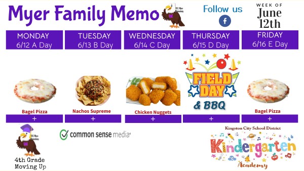 Myer Family Memo 6-12-23 | Genially