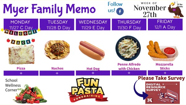 Myer Family Memo 11-27-23 | Genially