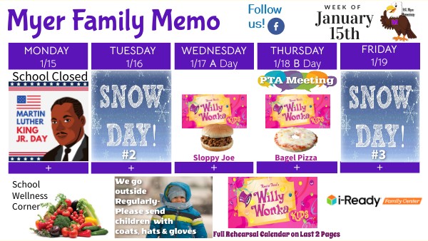 Myer Family Memo 1-15-24 | Genially