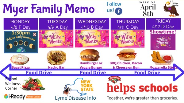 Myer Family Memo 4-8-24 | Genially