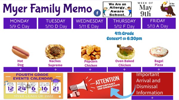 Myer Family Memo 5-9-22